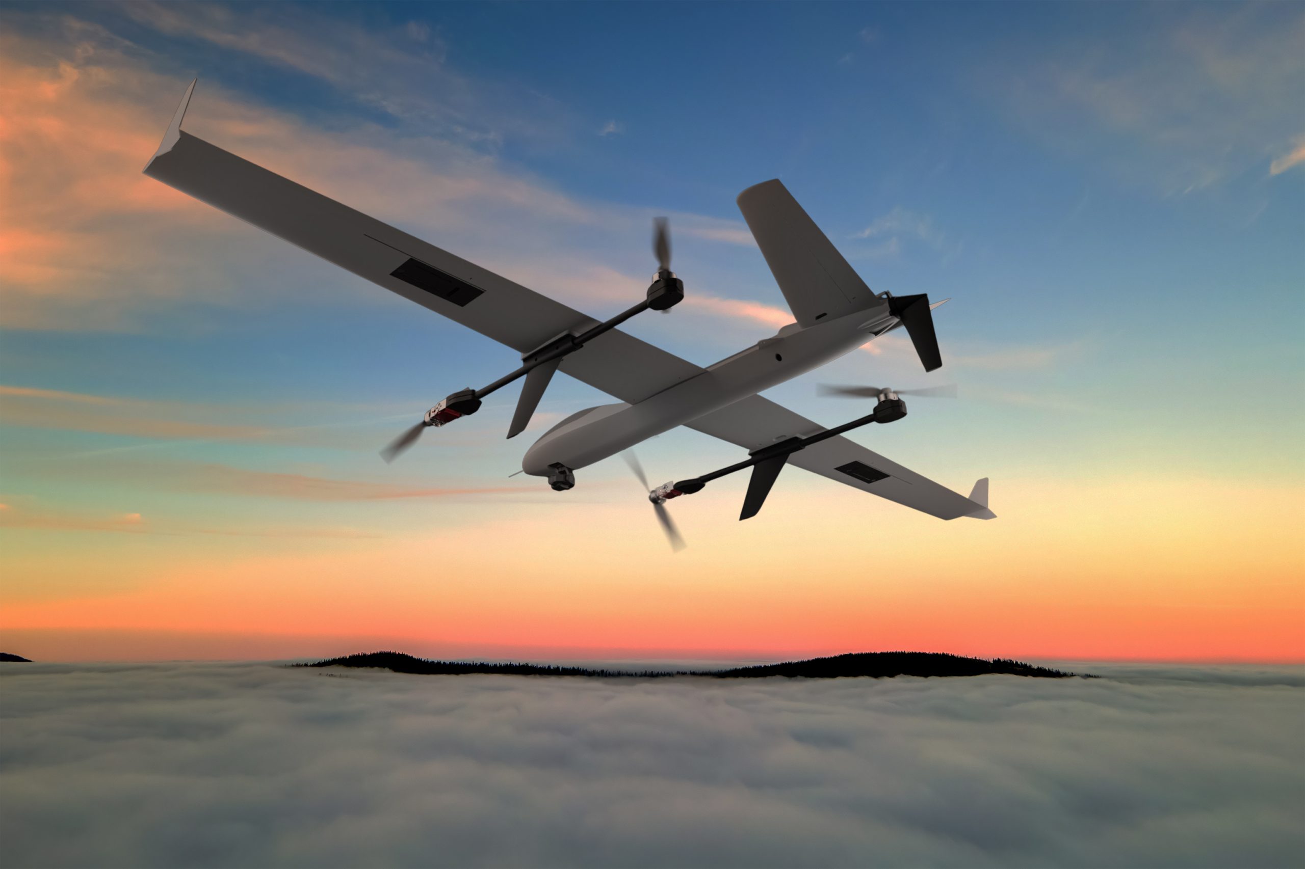 fixed wing vtol uav – OrbitUAV